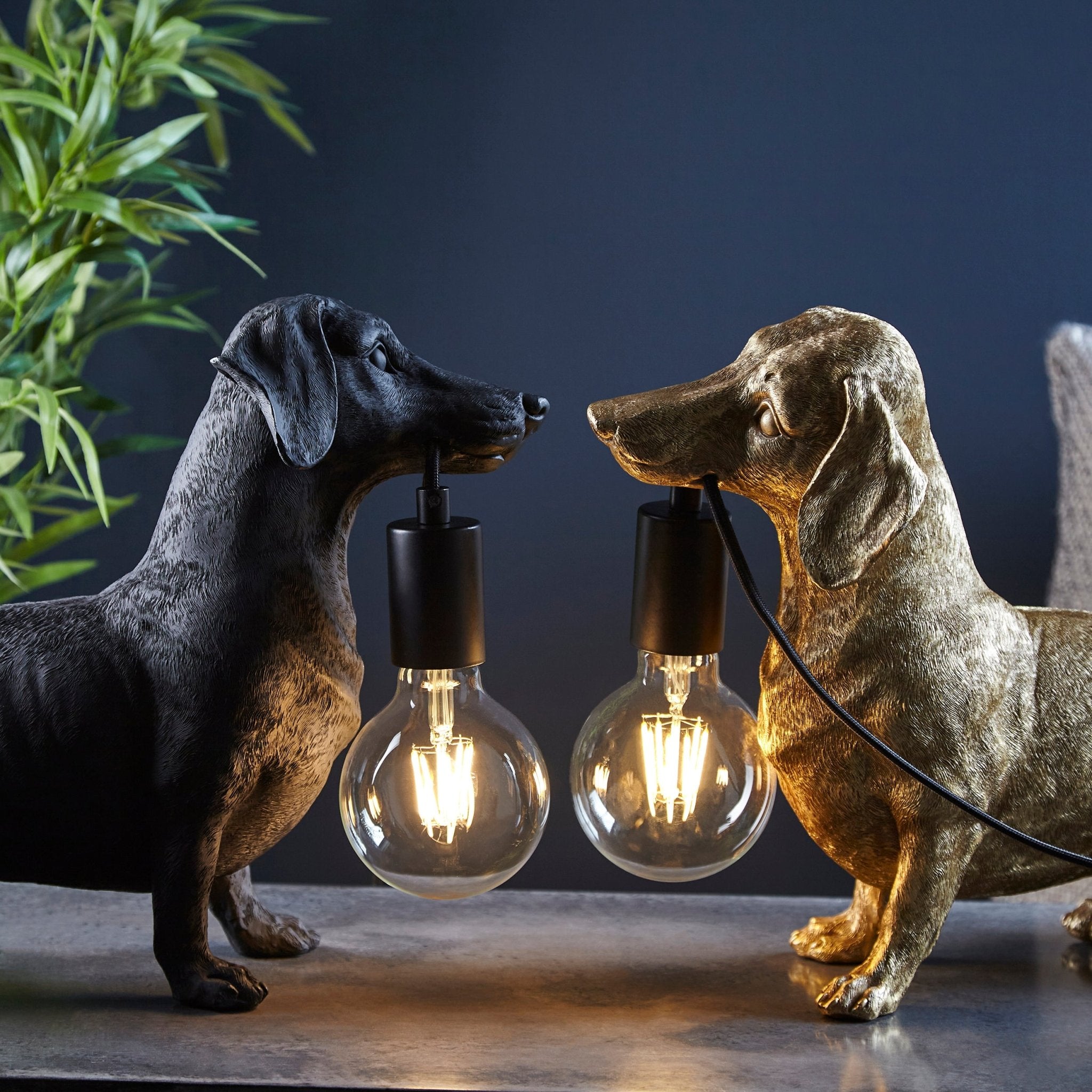 Harry The Daschund Table Lamp – Luminosity Designs Ltd
