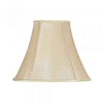 Empire Squared Faux Silk Lined Lampshade With Reversible Gimble For Ta ...