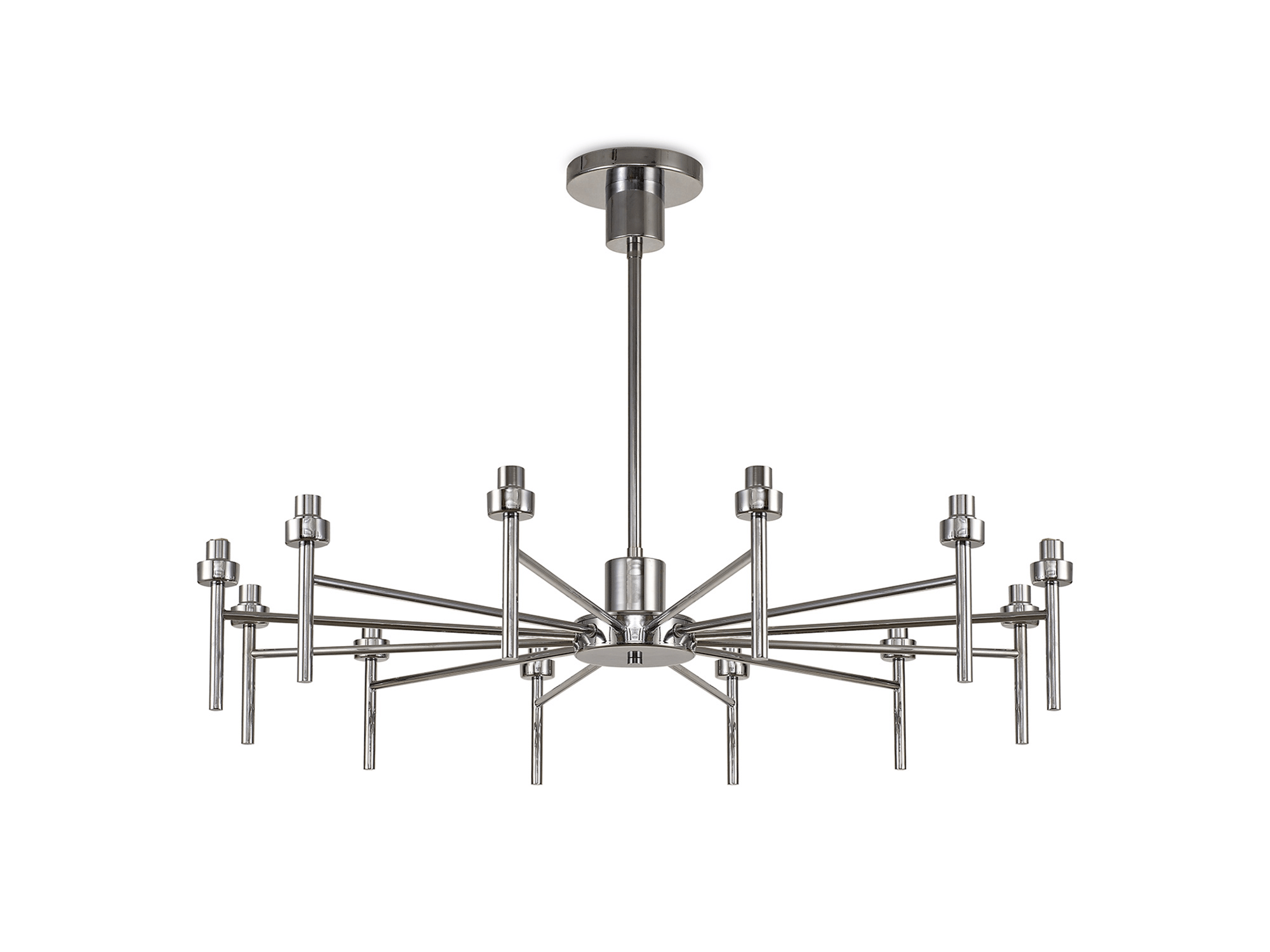 12 Light Baron Adjustable Chandelier – Luminosity Designs Ltd
