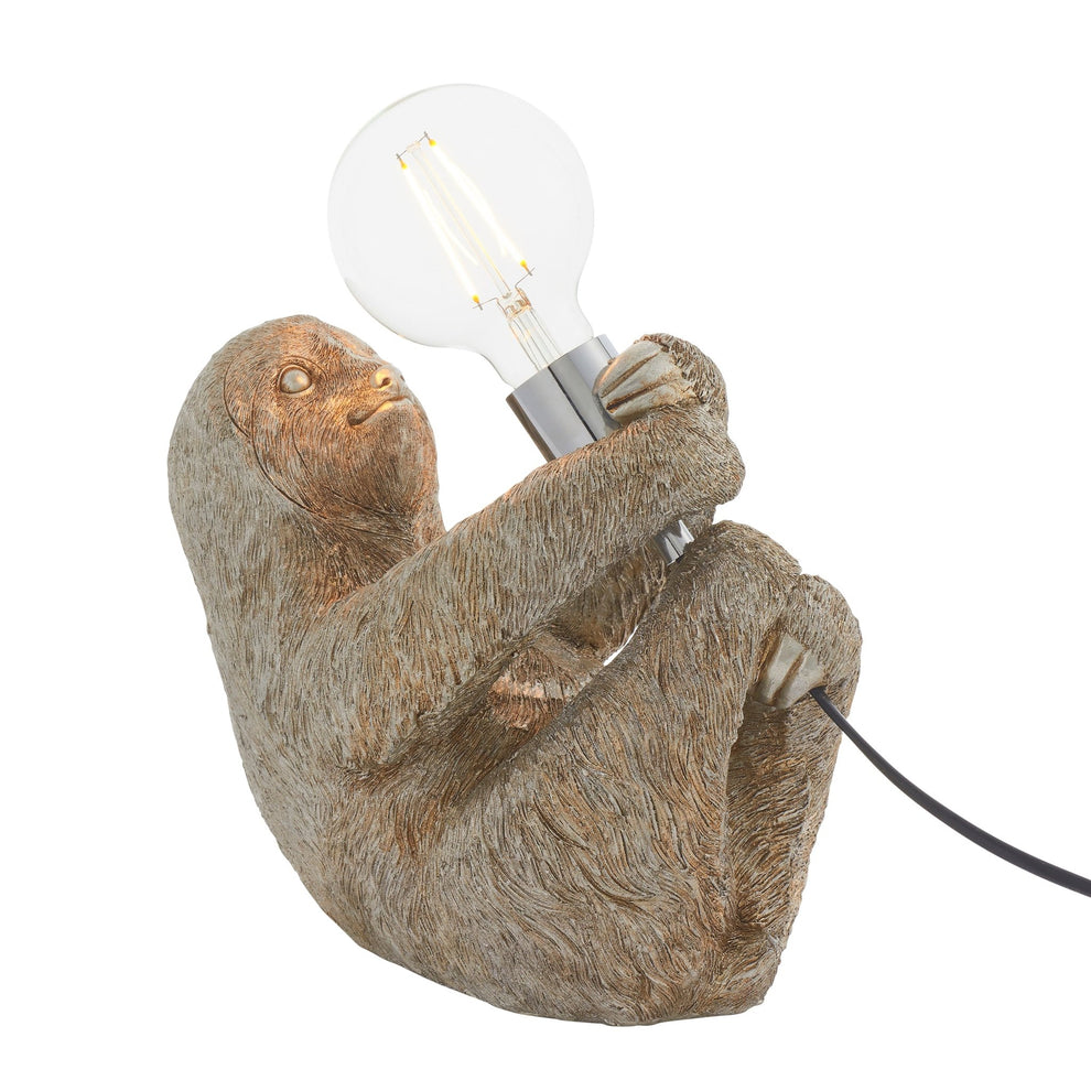 Bert The Sloth Table Lamp – Luminosity Designs Ltd