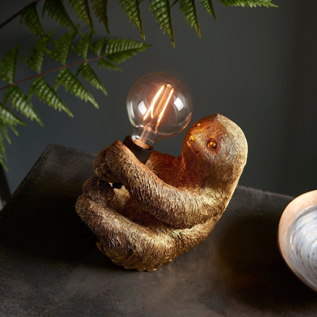 Bert The Sloth Table Lamp – Luminosity Designs Ltd