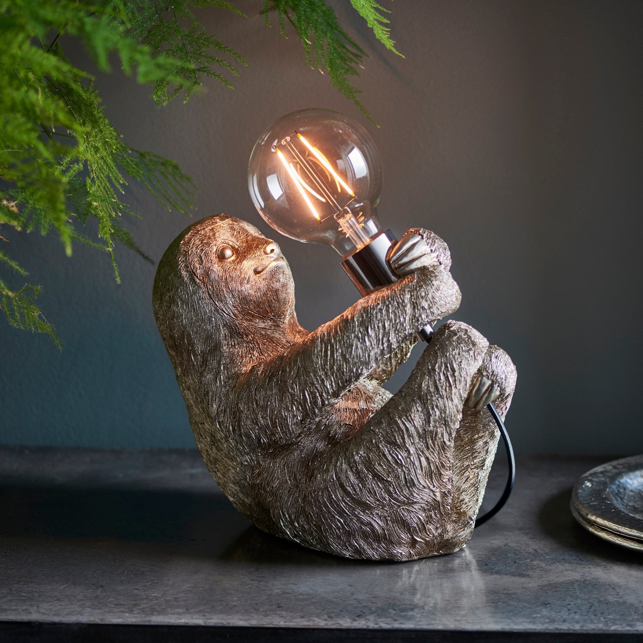 Bert The Sloth Table Lamp – Luminosity Designs Ltd