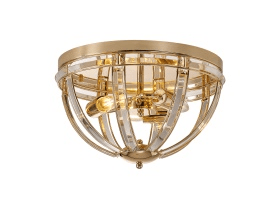 Elsa Crystal Large Flush Lantern – Luminosity Designs Ltd