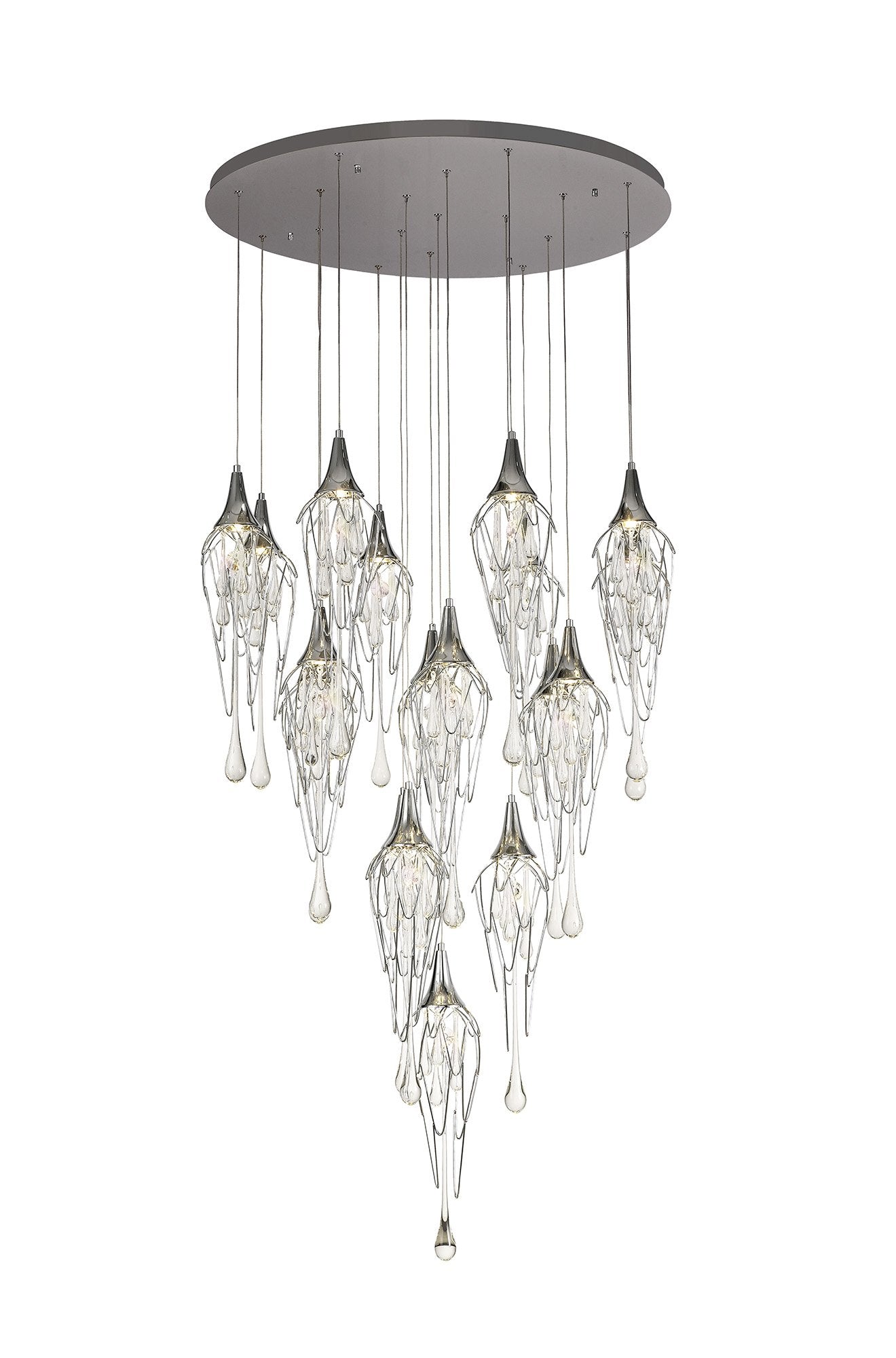 Solstice Extra Large Multi Pendant 18 Light – Luminosity Designs Ltd