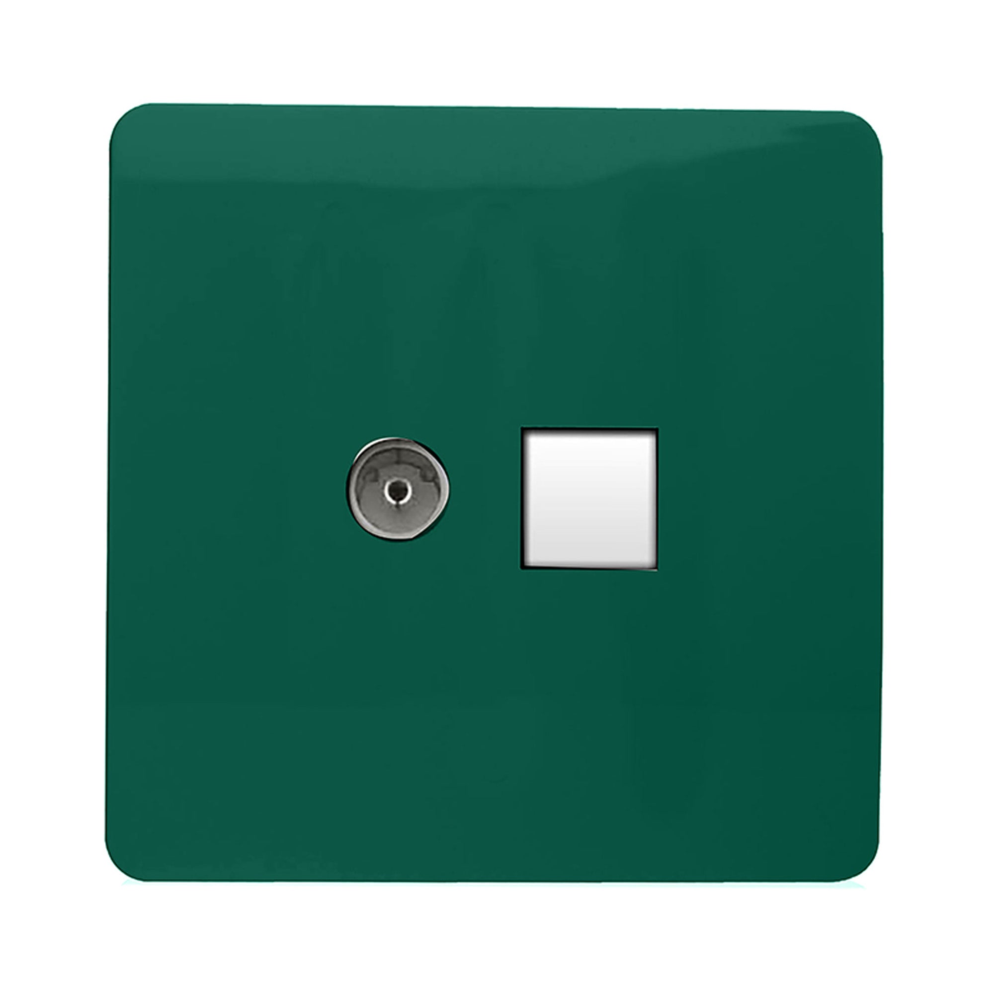Trendi Co-Ax TV and RJ11 Telephone Socket – Luminosity Designs Ltd