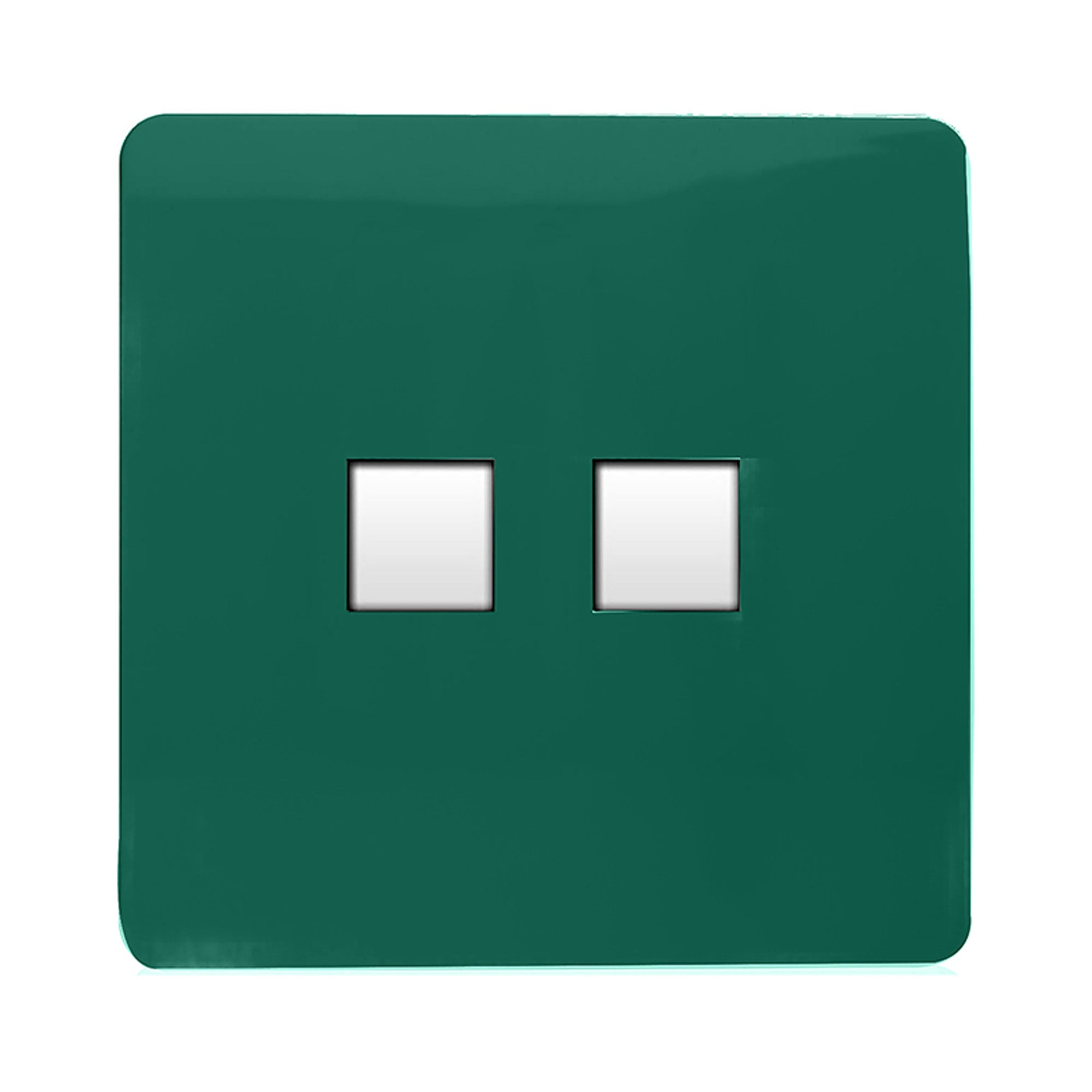 Trendi RJ11 Telephone and PC Ethernet Socket – Luminosity Designs Ltd